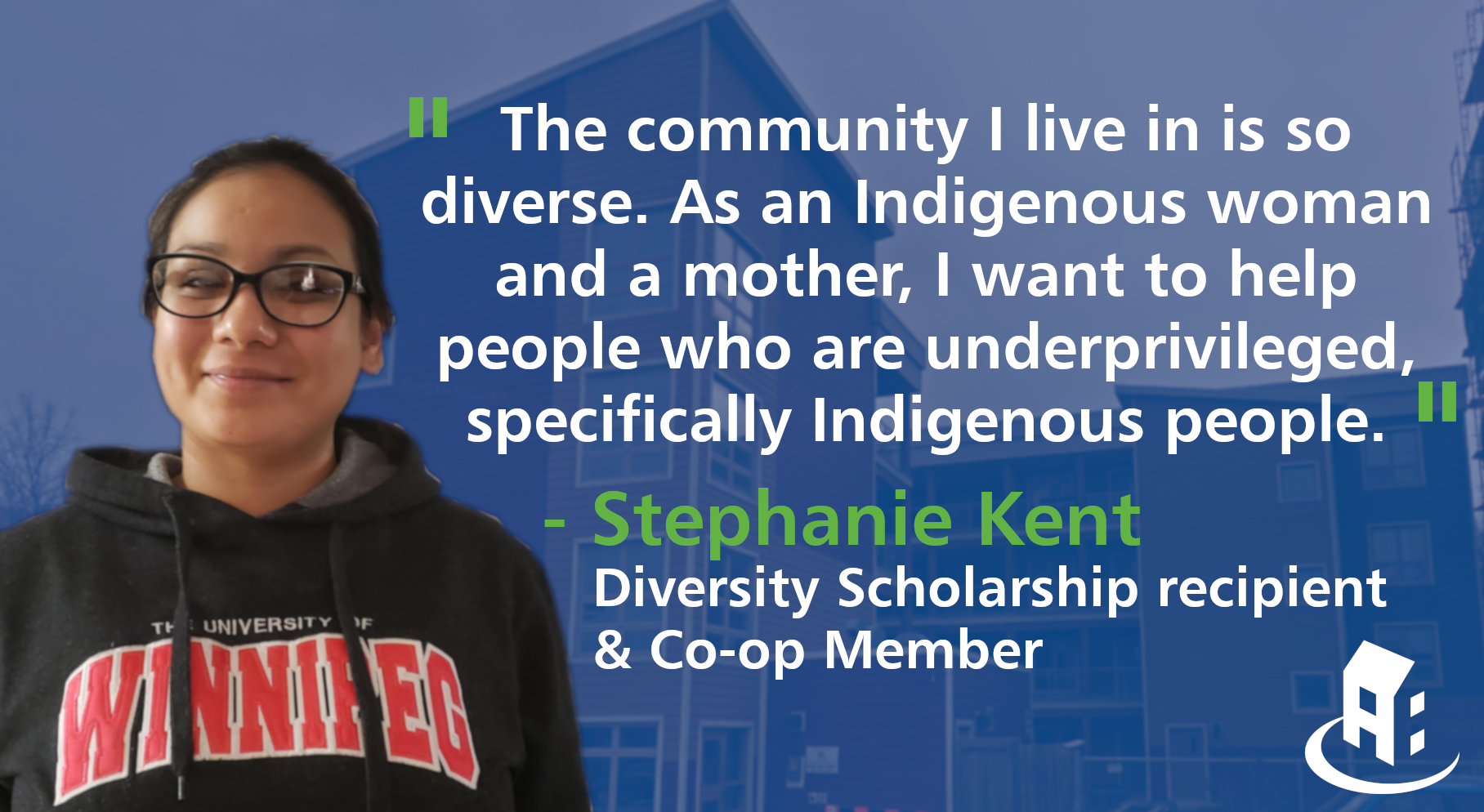 Stephanie Kent reçoit une bourse de la diversité - CHF Canada